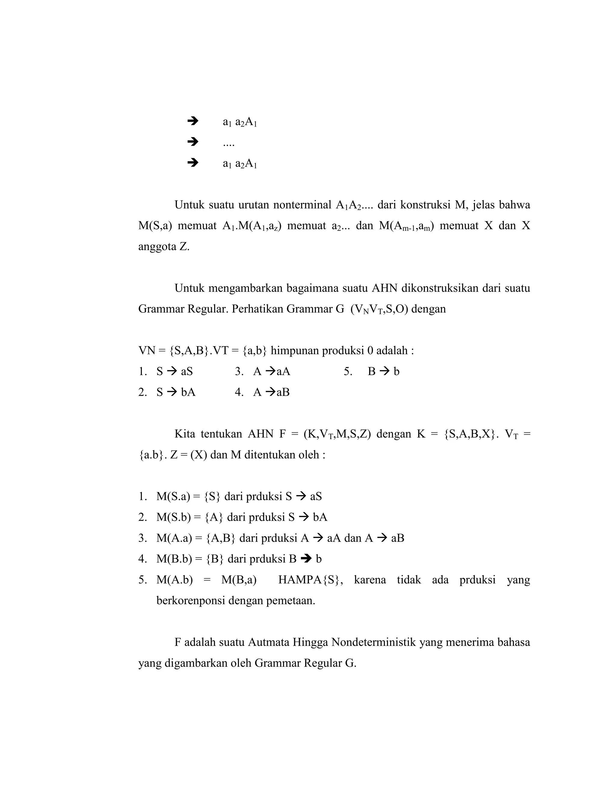 Teori bahas automata | PDF