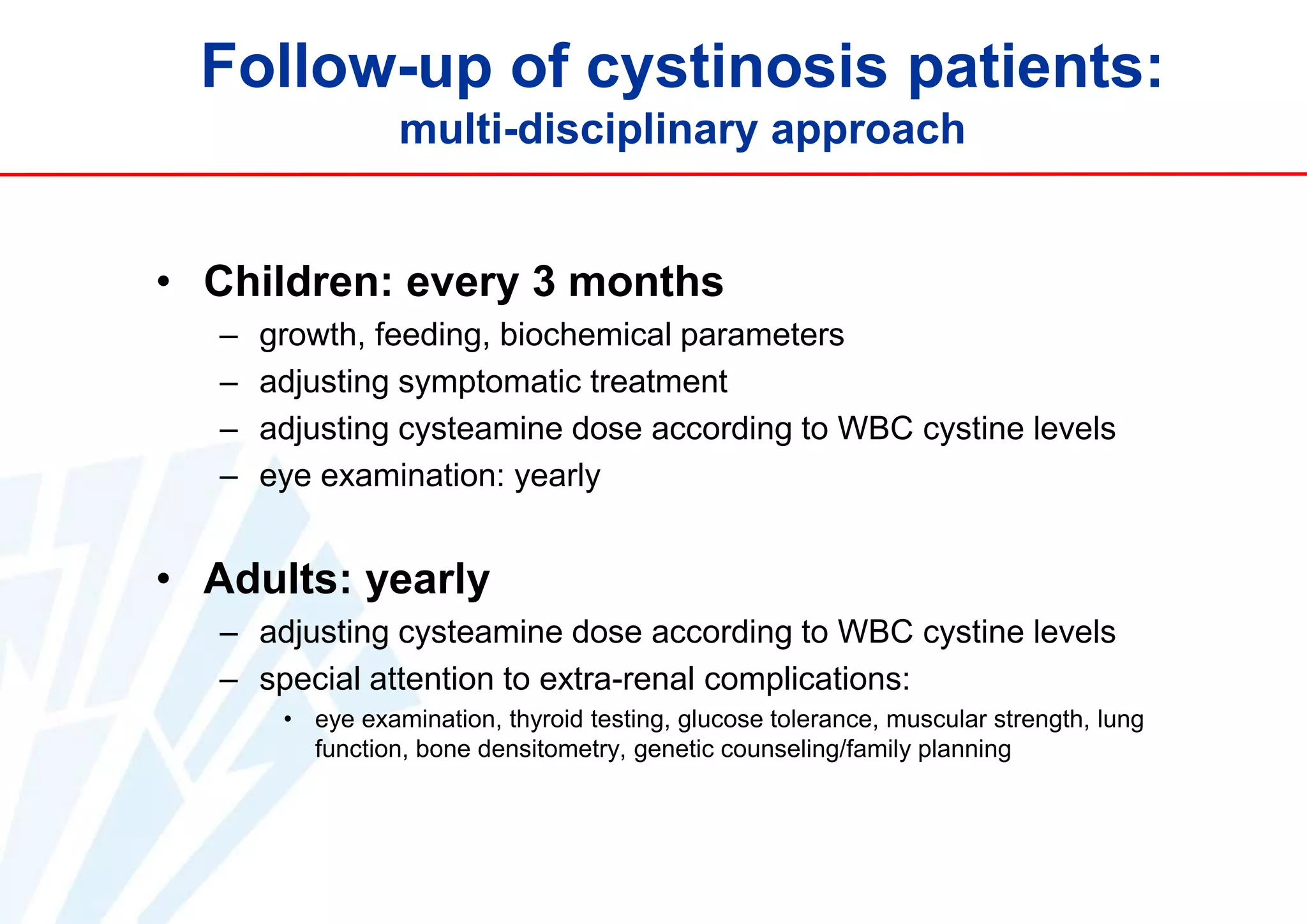 6-1. Cystinosis. Elena Levtchenko (eng) | PPTX