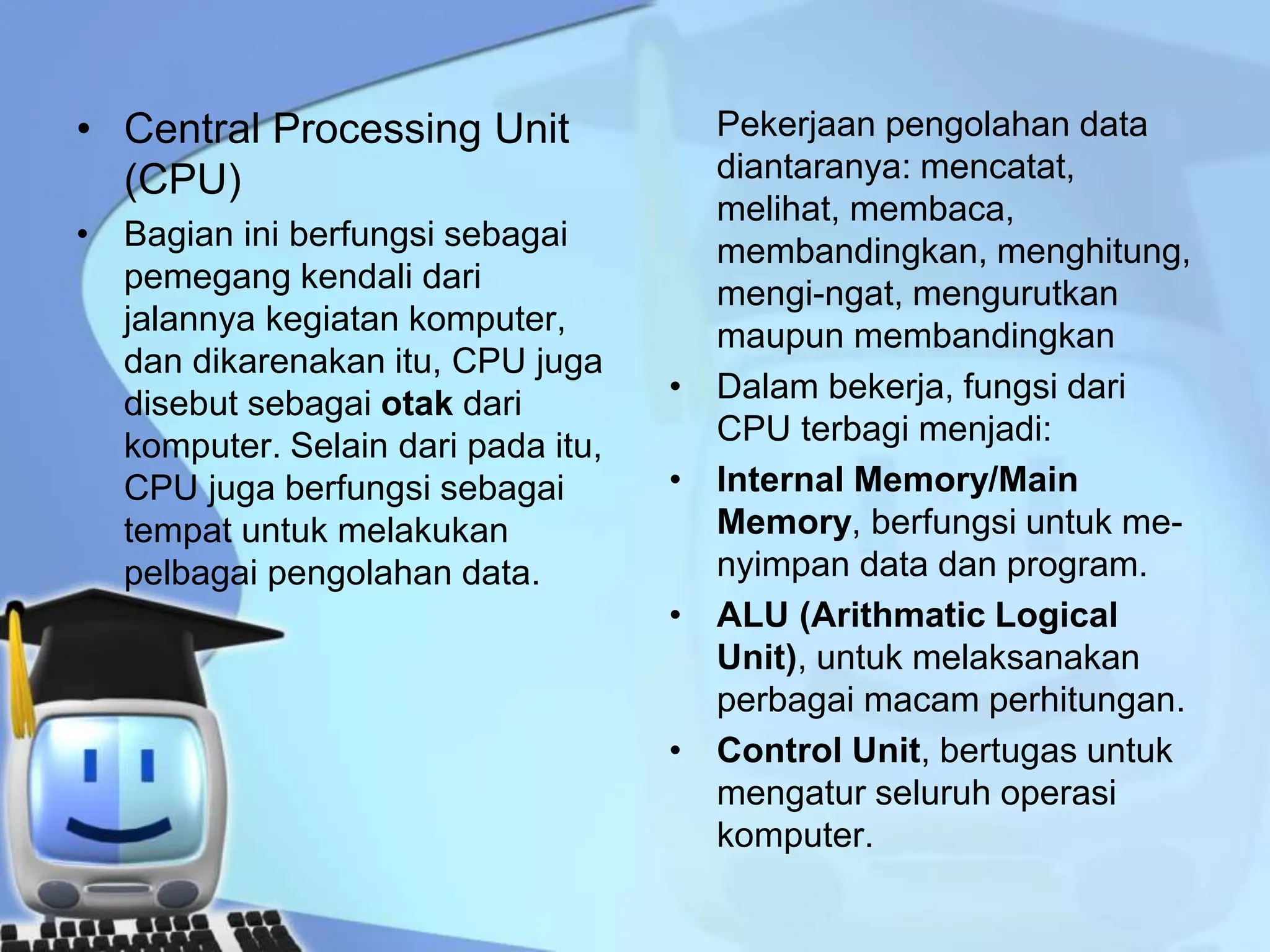 PPT tentang sistem pengolahan data komputer | PPT