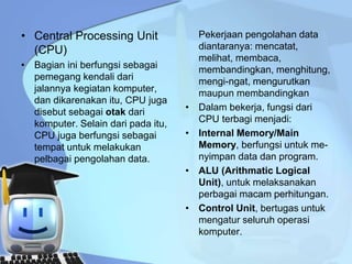 PPT tentang sistem pengolahan data komputer | PPT