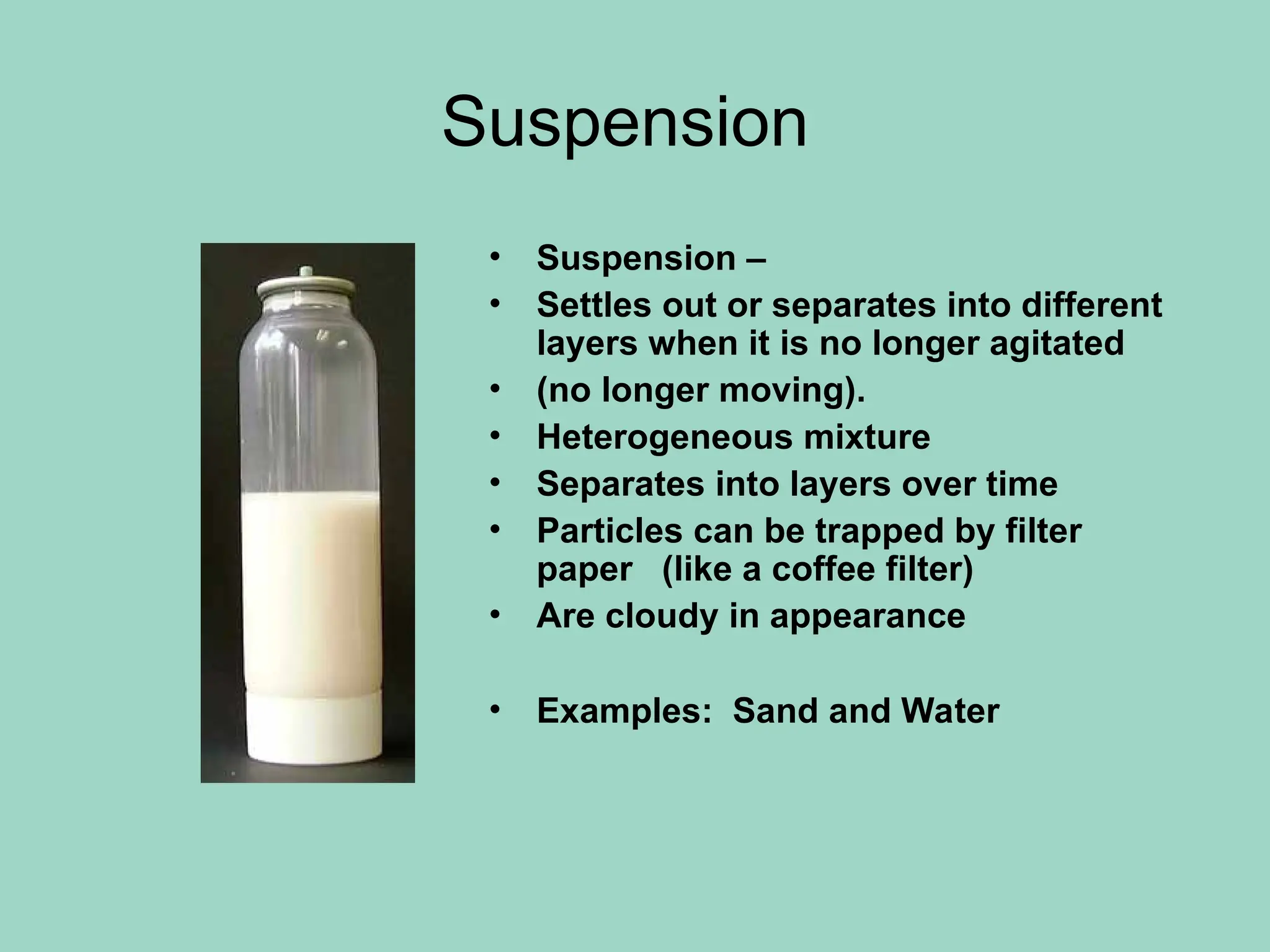 science about mixture grade six deped ppt | PPT