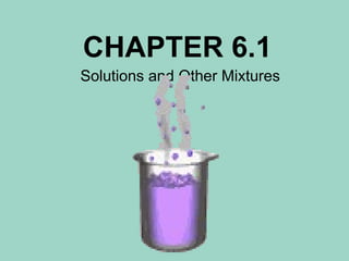 science about mixture grade six deped ppt | PPT