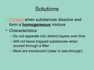 science about mixture grade six deped ppt | PPT