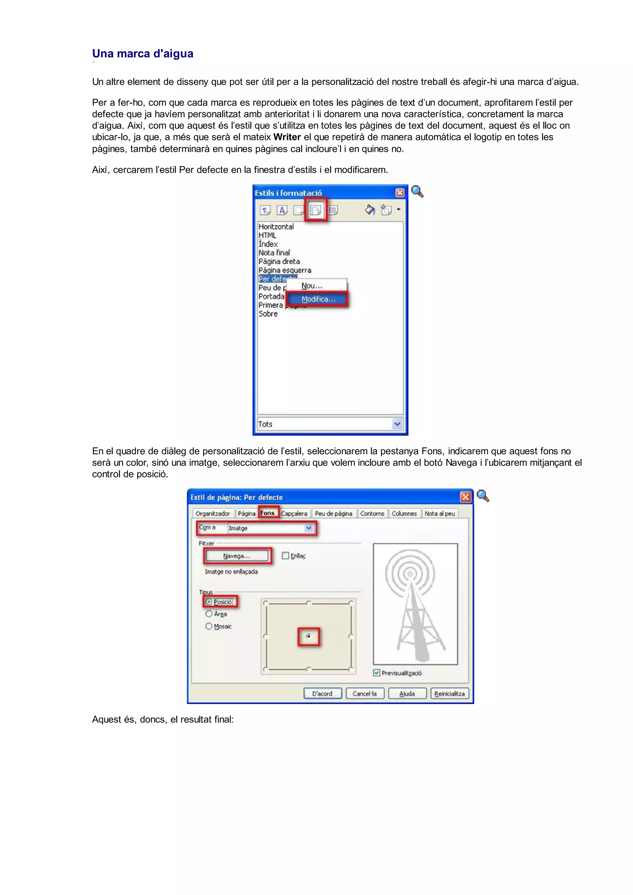 6. 1. 2 repte sisè. els últims retocs el disseny gràfic, últims retocs - una marca d'aigua | PDF