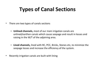 Eearthen channel design | PPT