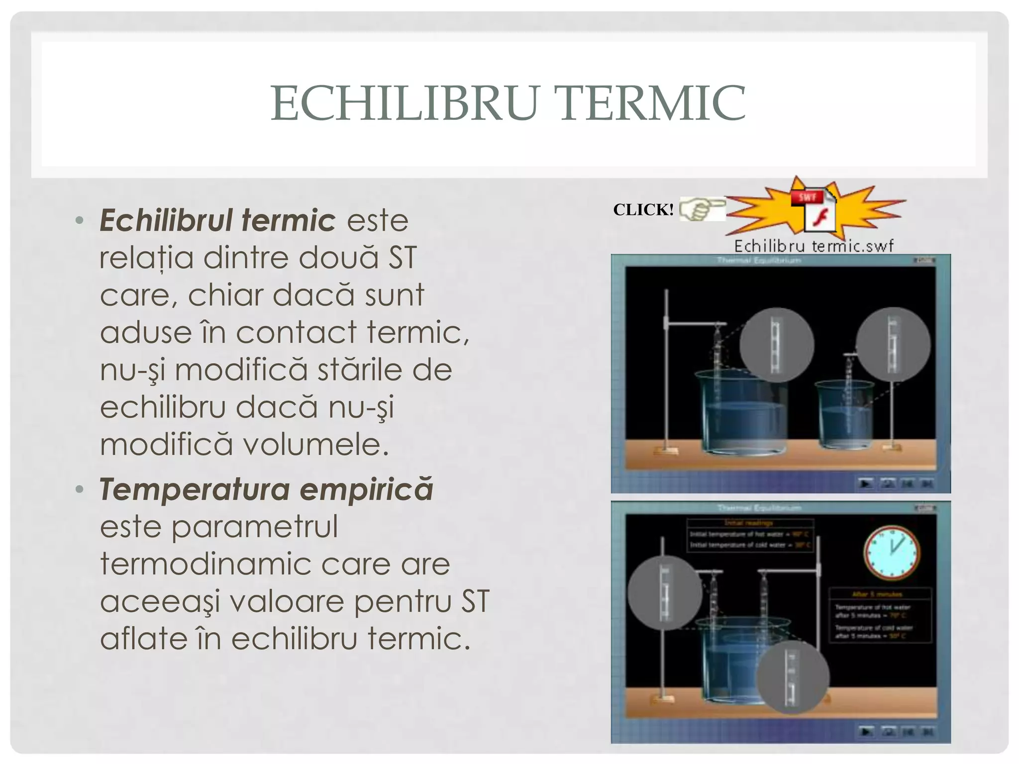 Echilibru termic scala centigrada | PPT