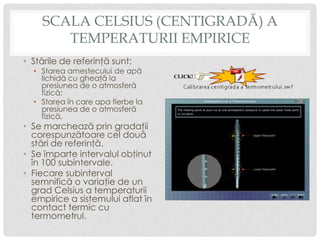 Echilibru termic scala centigrada | PPT