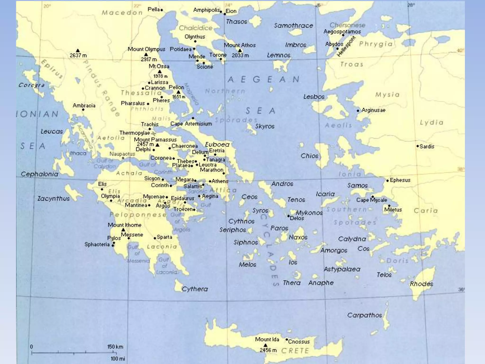 Minoan and Mycenaean Greece (Ancient History) | PPTX