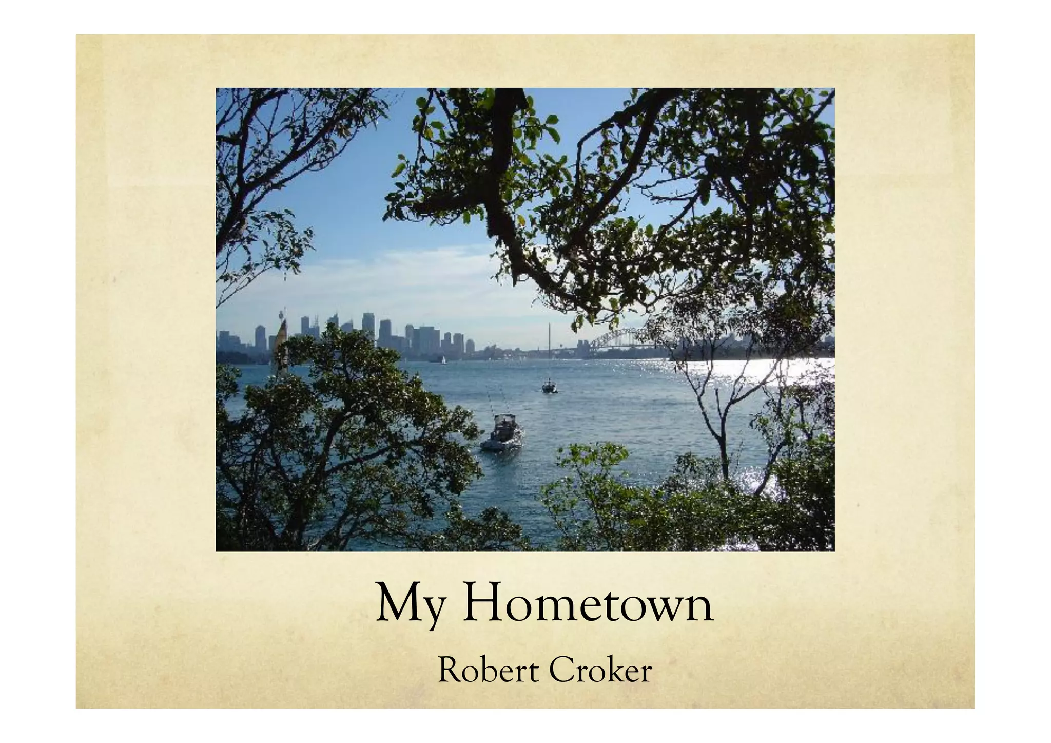 My Hometown: Sydney, Australia | PDF