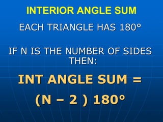 6-1, 1-6 Angles of Polygons.ppt