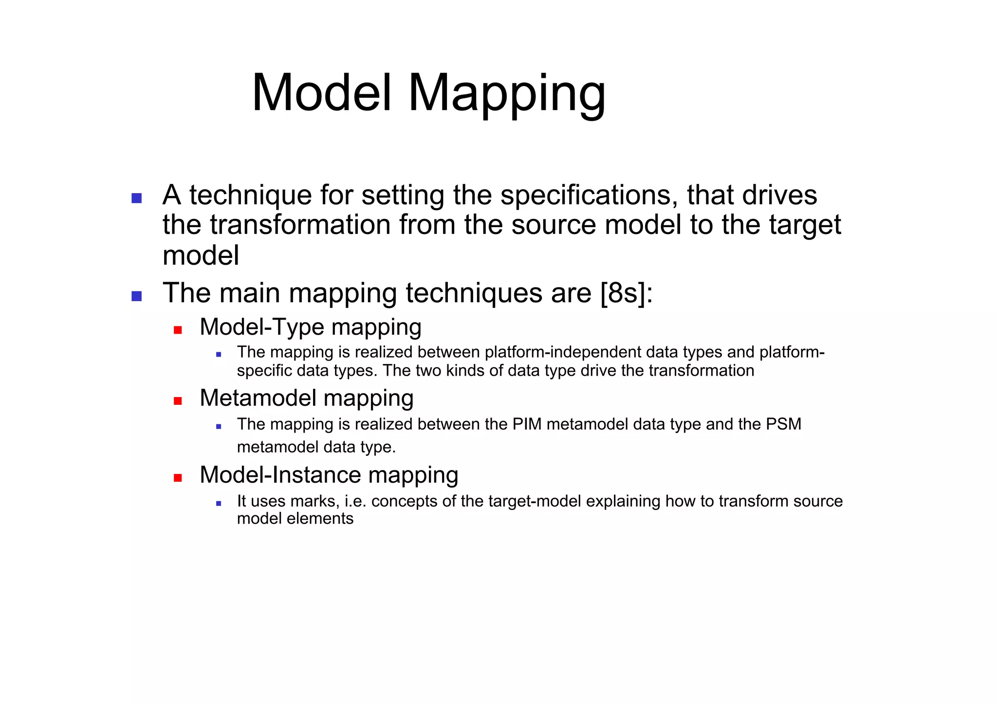 6 - Architetture Software - Model transformation | PDF