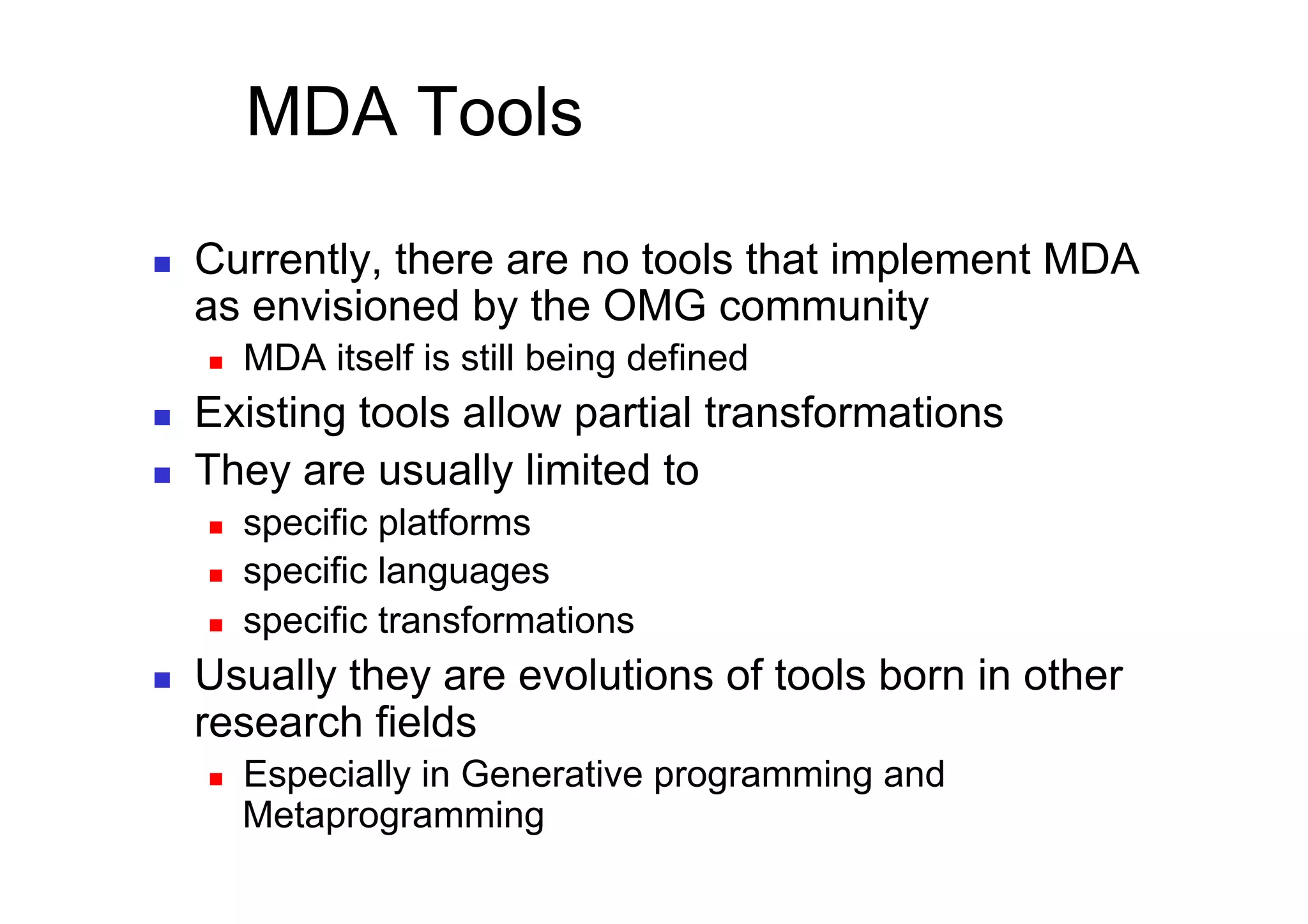 6 - Architetture Software - Model transformation | PDF