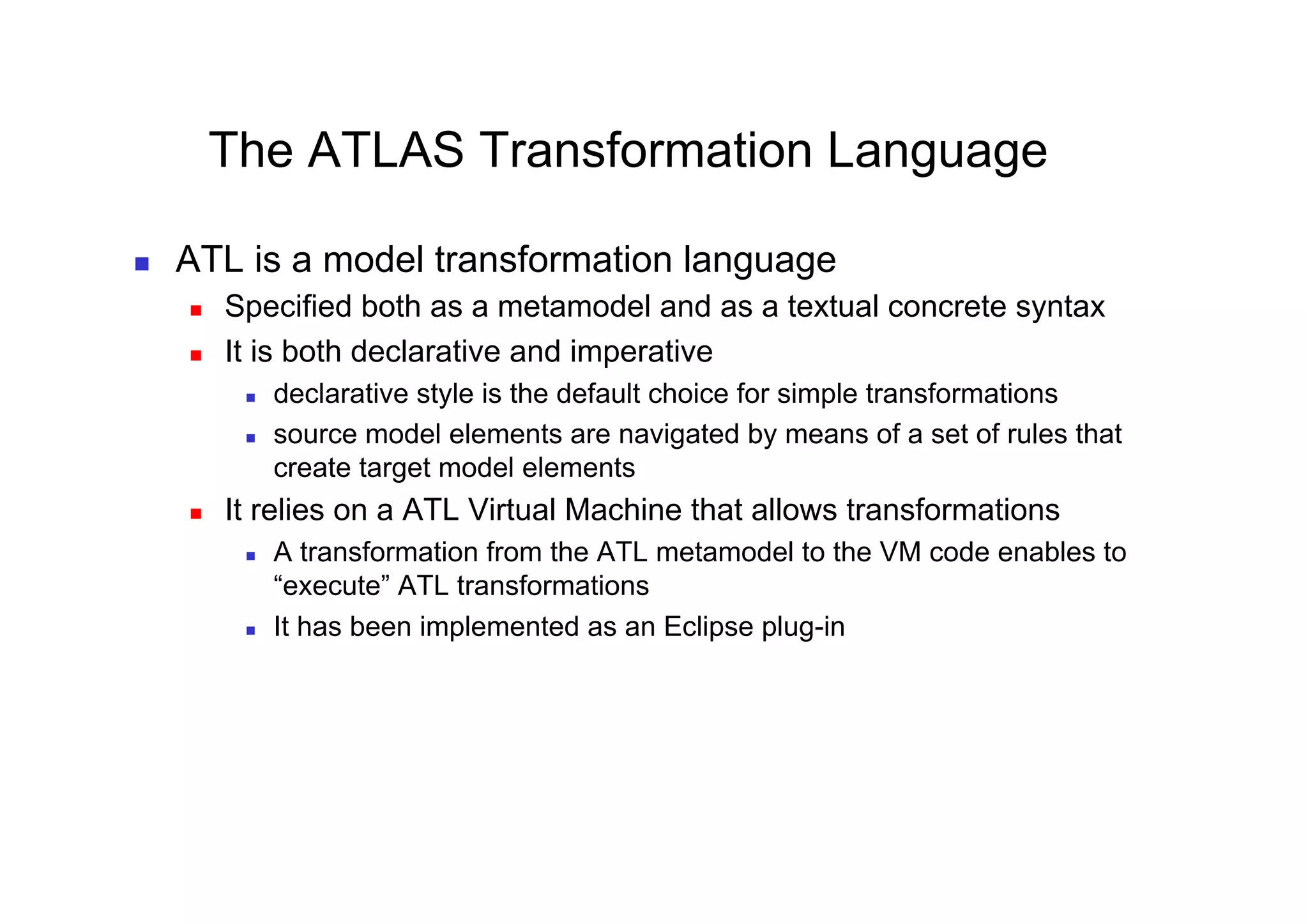 6 - Architetture Software - Model transformation | PDF