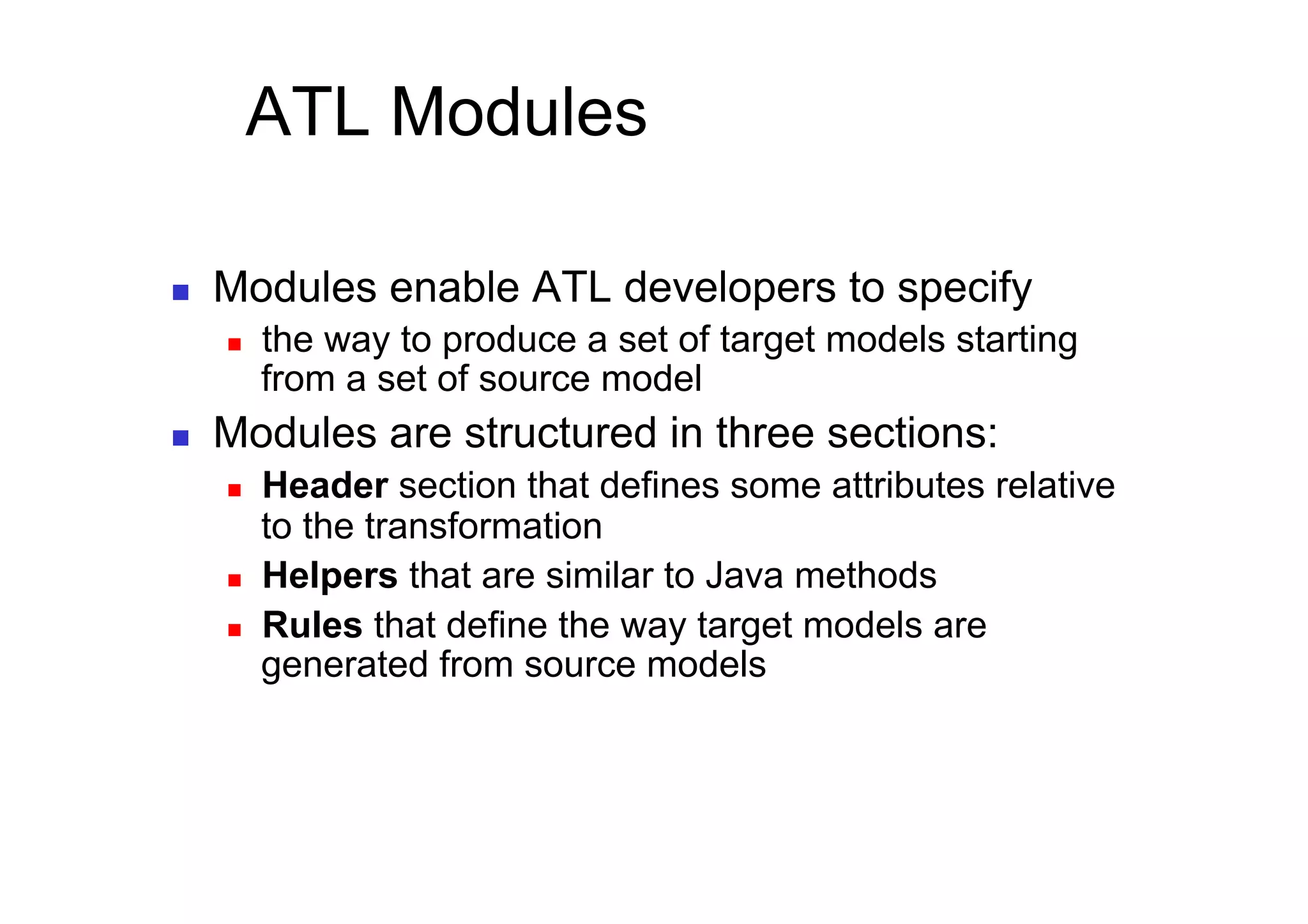 6 - Architetture Software - Model transformation | PDF