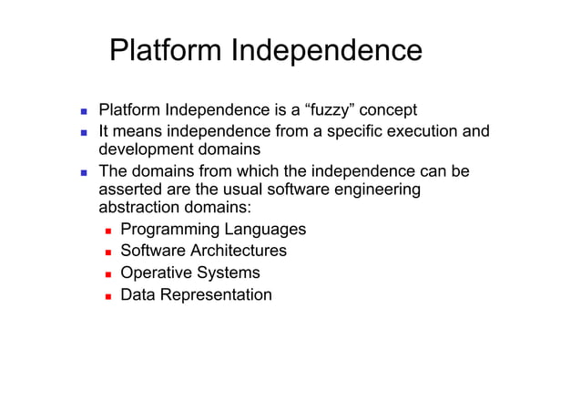 6 - Architetture Software - Model transformation | PDF