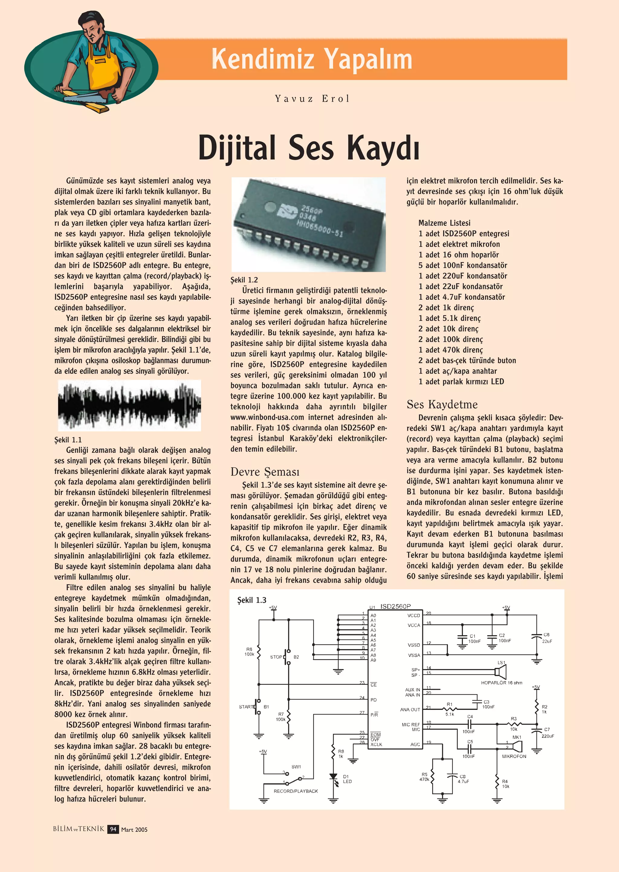 Dijital Ses Kaydı | PDF