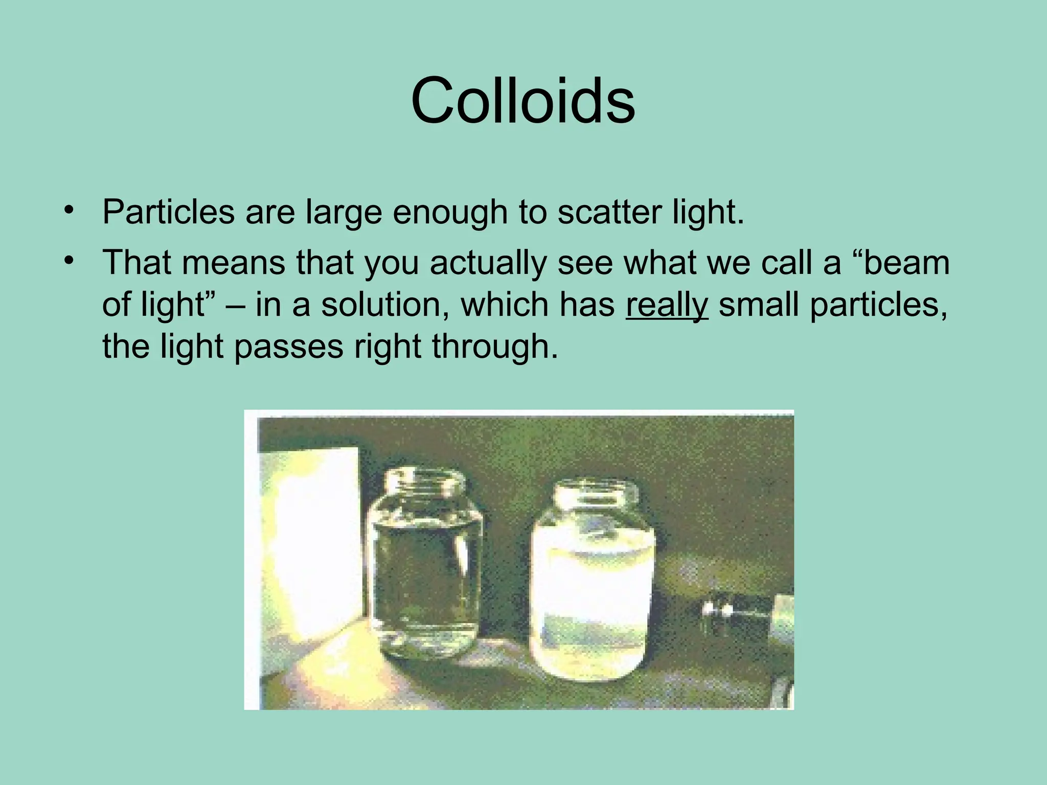 colloids grade 6 science presentationppt | PPT