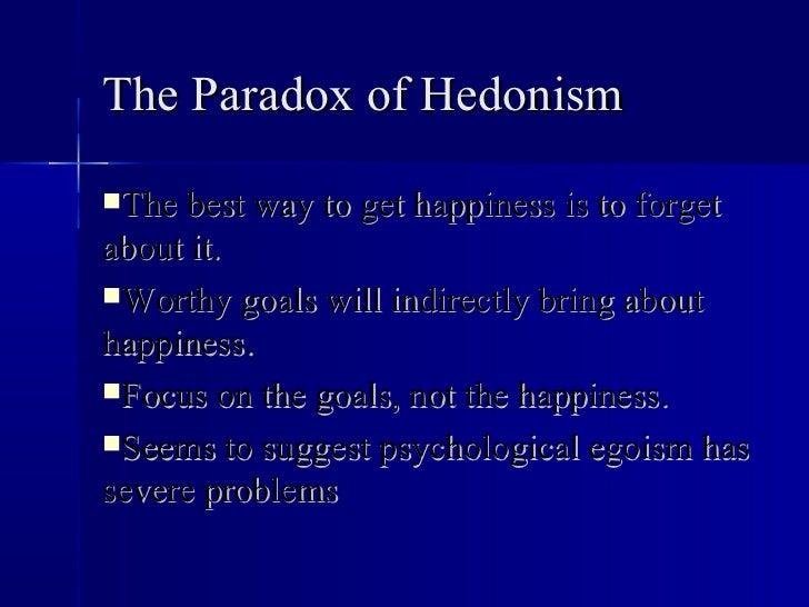 Hedonism Psychology