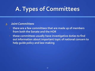 Congress: Organization and Powers (See description for updated versions ...