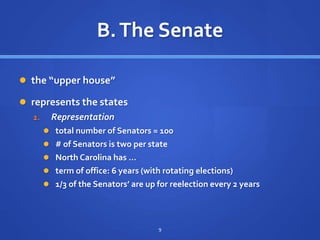 Congress: Organization and Powers (See description for updated versions ...