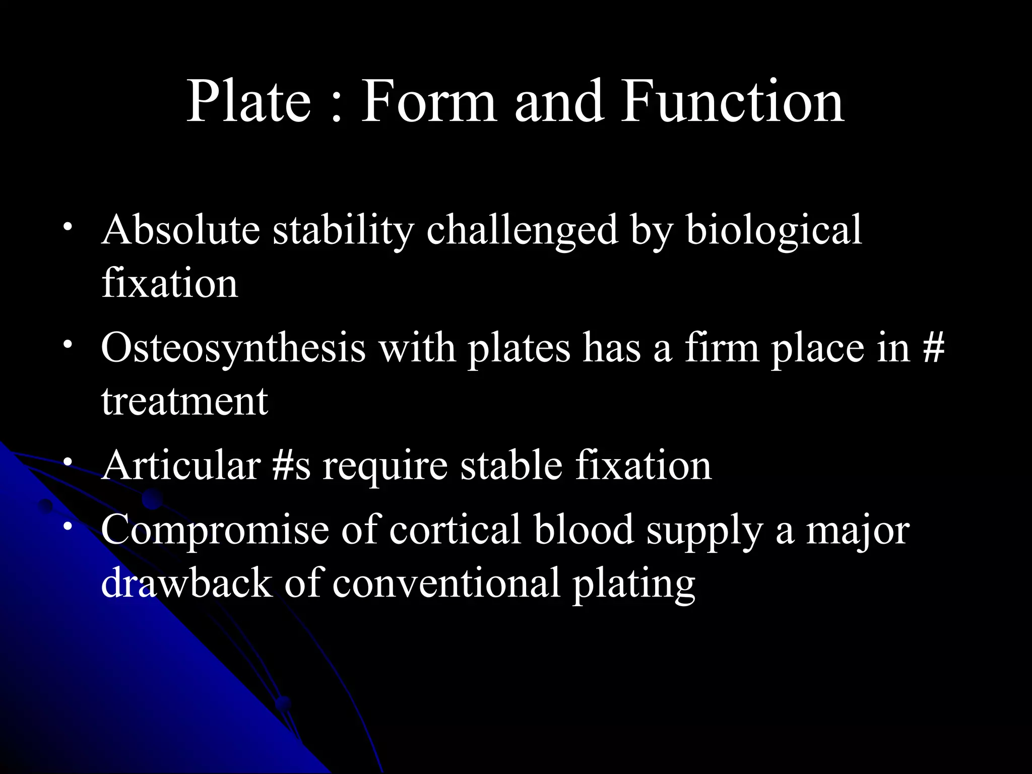 Plates-form and function | PPT
