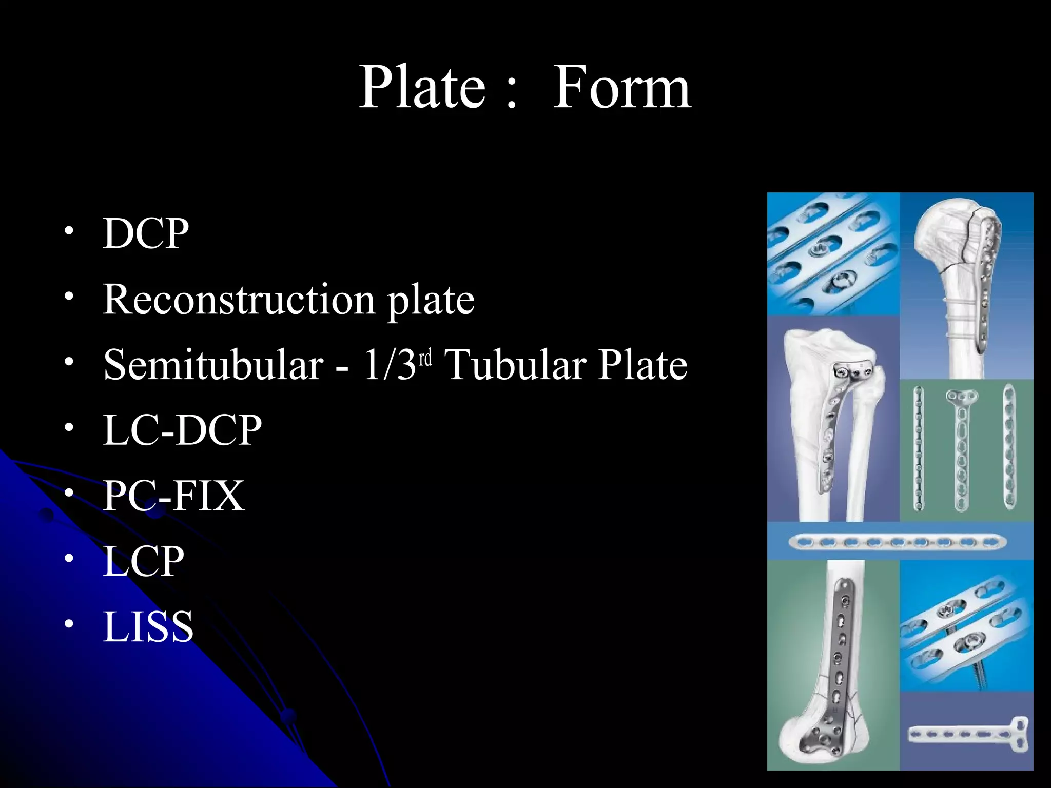 Plates-form and function | PPT