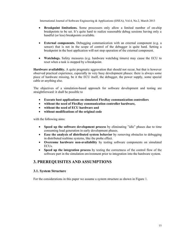 SIMULATION-BASED APPLICATION SOFTWARE DEVELOPMENT IN TIME-TRIGGERED COMMUNICATION SYSTEMS | PDF