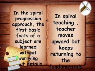 Spiral progression in Science | PPTX