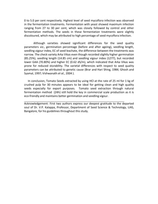 6. influence of seed extraction methods on seed quality in leaf curl ...