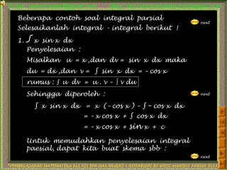 6. Integral Parsial | PPT