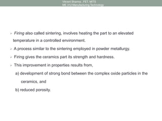 6. processing of ceramics | PPTX