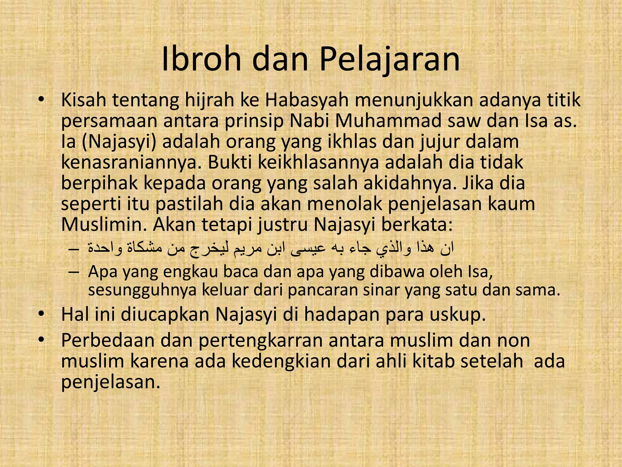3. Sejak Kenabian Hingga Hijrah Nabi saw | PPT
