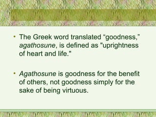 6. Fruit of the Spirit - Goodness | PPT