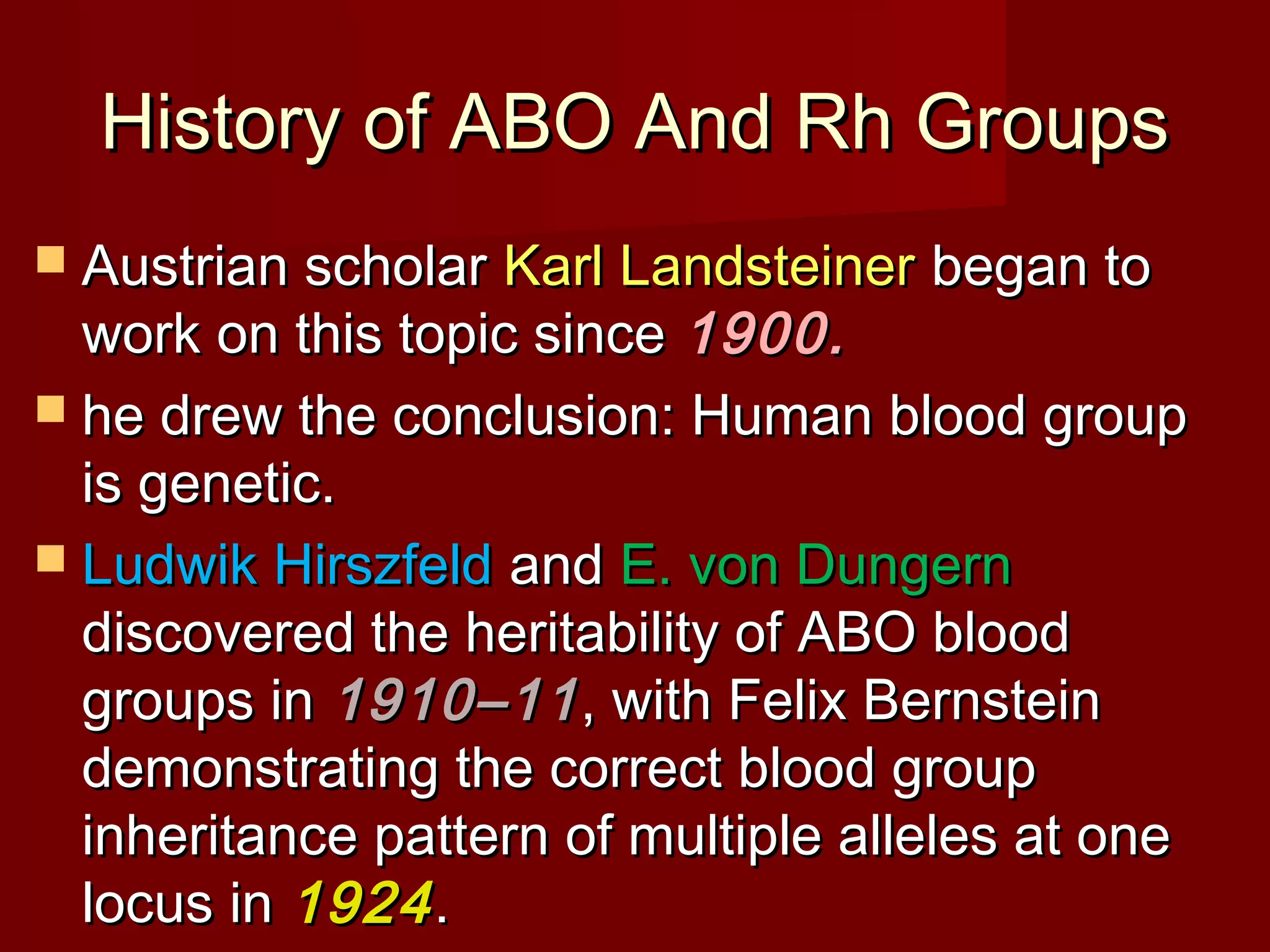 6.abo and rh blood typing. | PPT