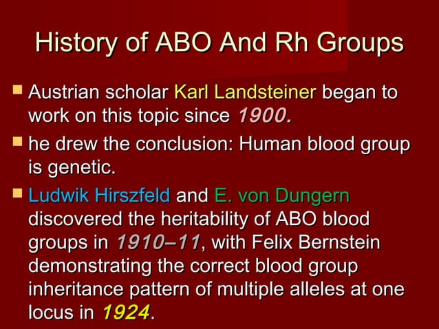 6.abo and rh blood typing. | PPT | Pregnancy | Reproductive Health