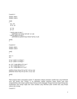 6. pemrograman pointer | PDF