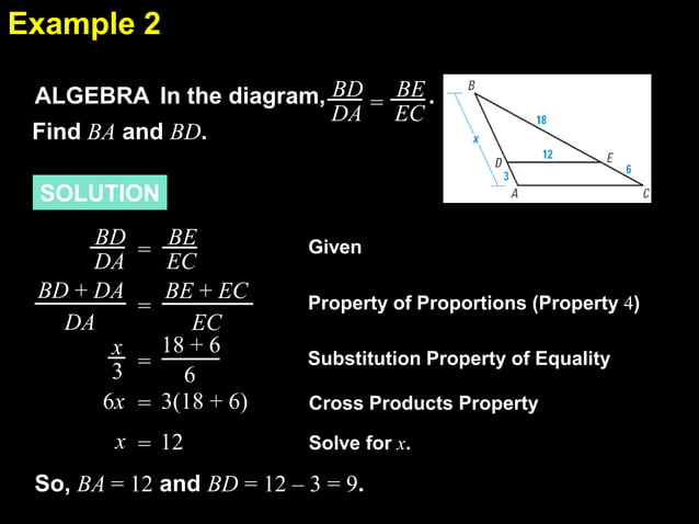 6.2 use proportions to solve geometry problems | PPTX | Physics | Science