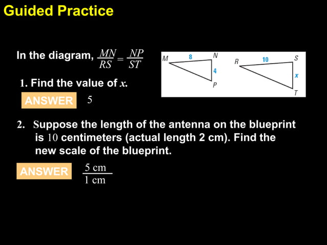 6.2 use proportions to solve geometry problems | PPTX | Physics | Science