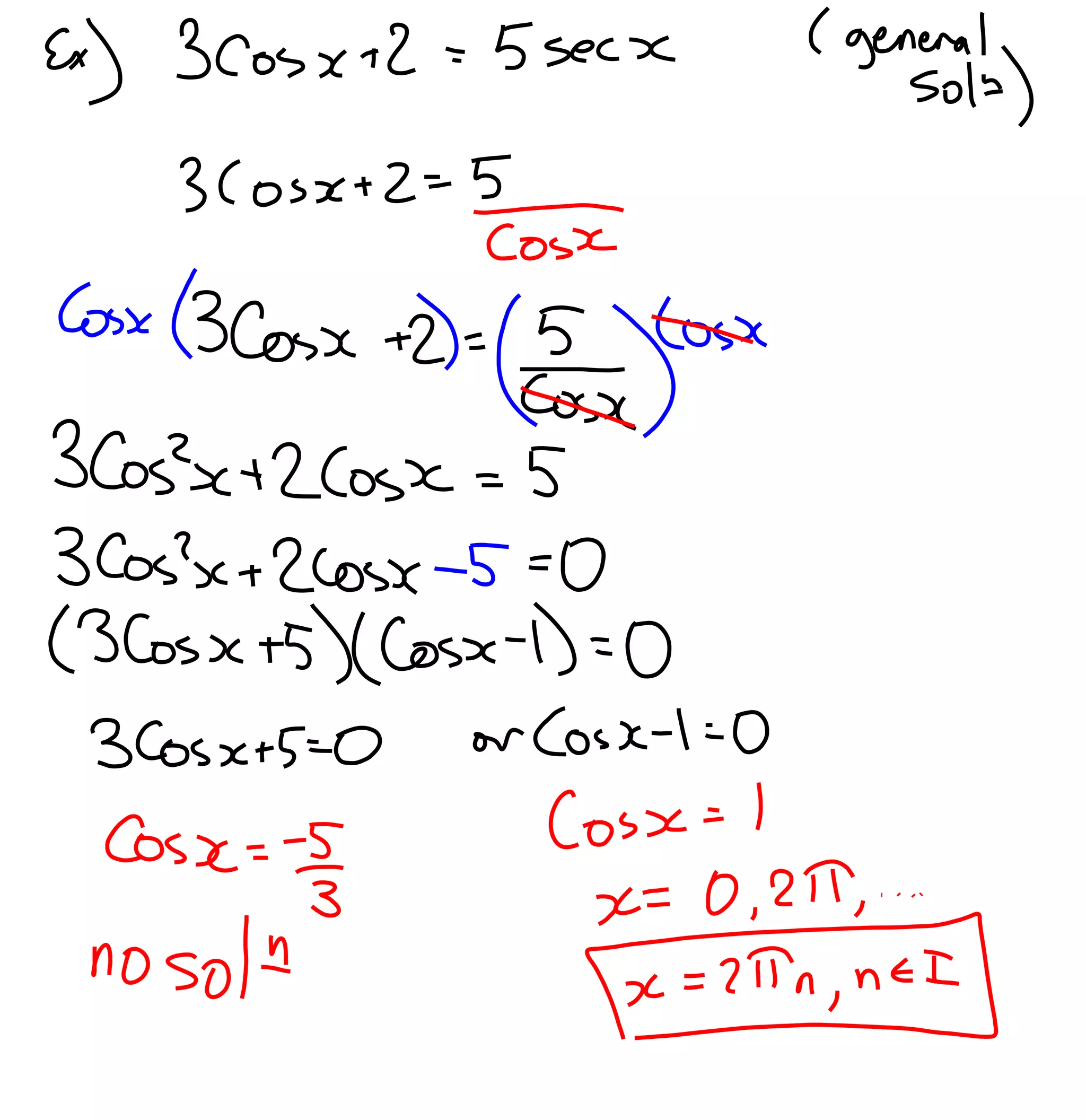 6.4 solving trig equations using identities | PPTX
