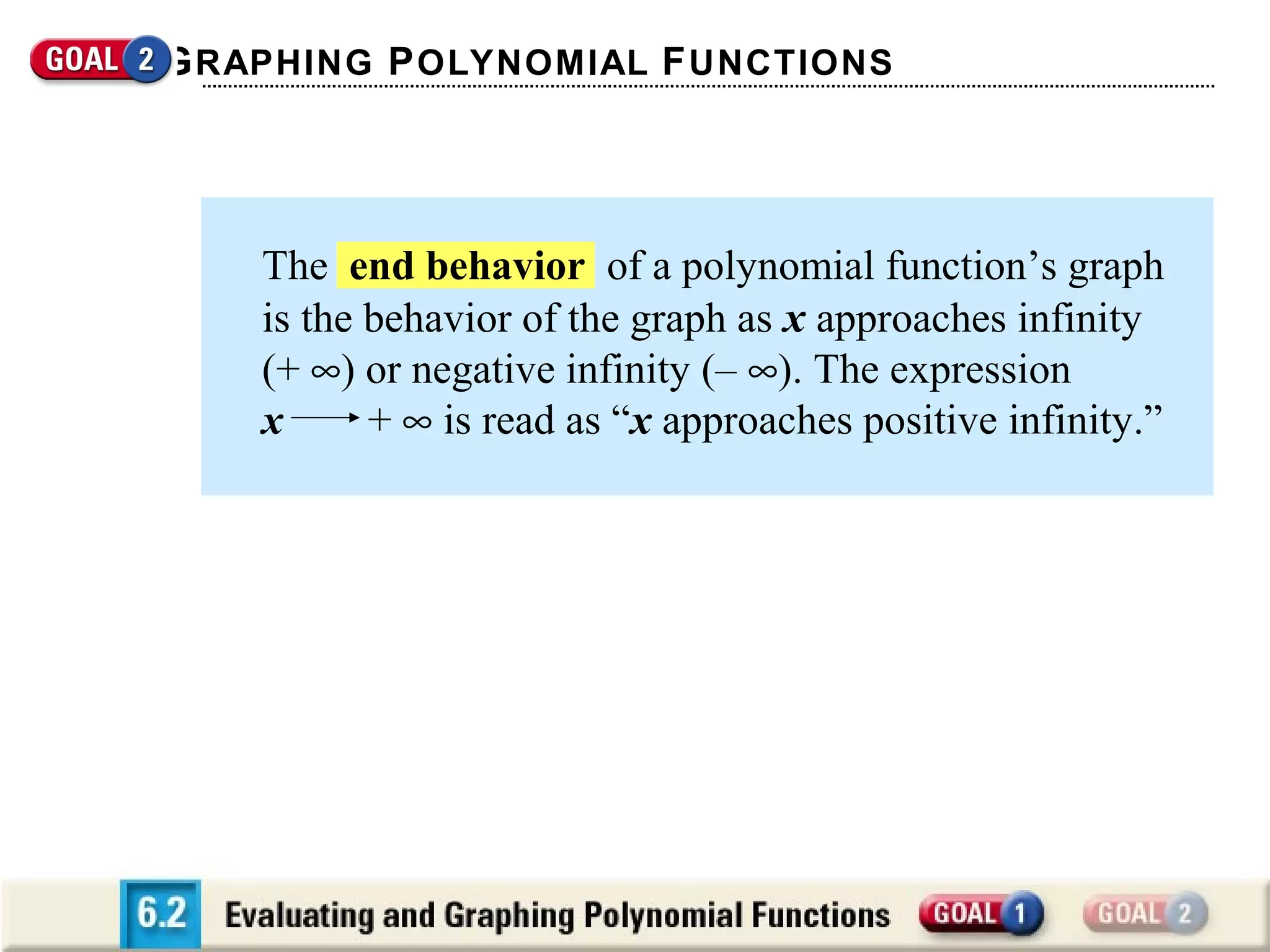Evaluating and Graphing Polynomial Functions | PPT | Science