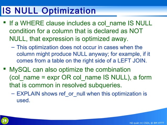 6.3 my sql queryoptimization_part2 | PPT