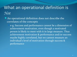 6. operationalization of variables | PPT