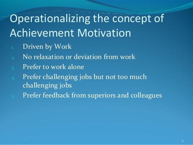 Operationalization Meaning