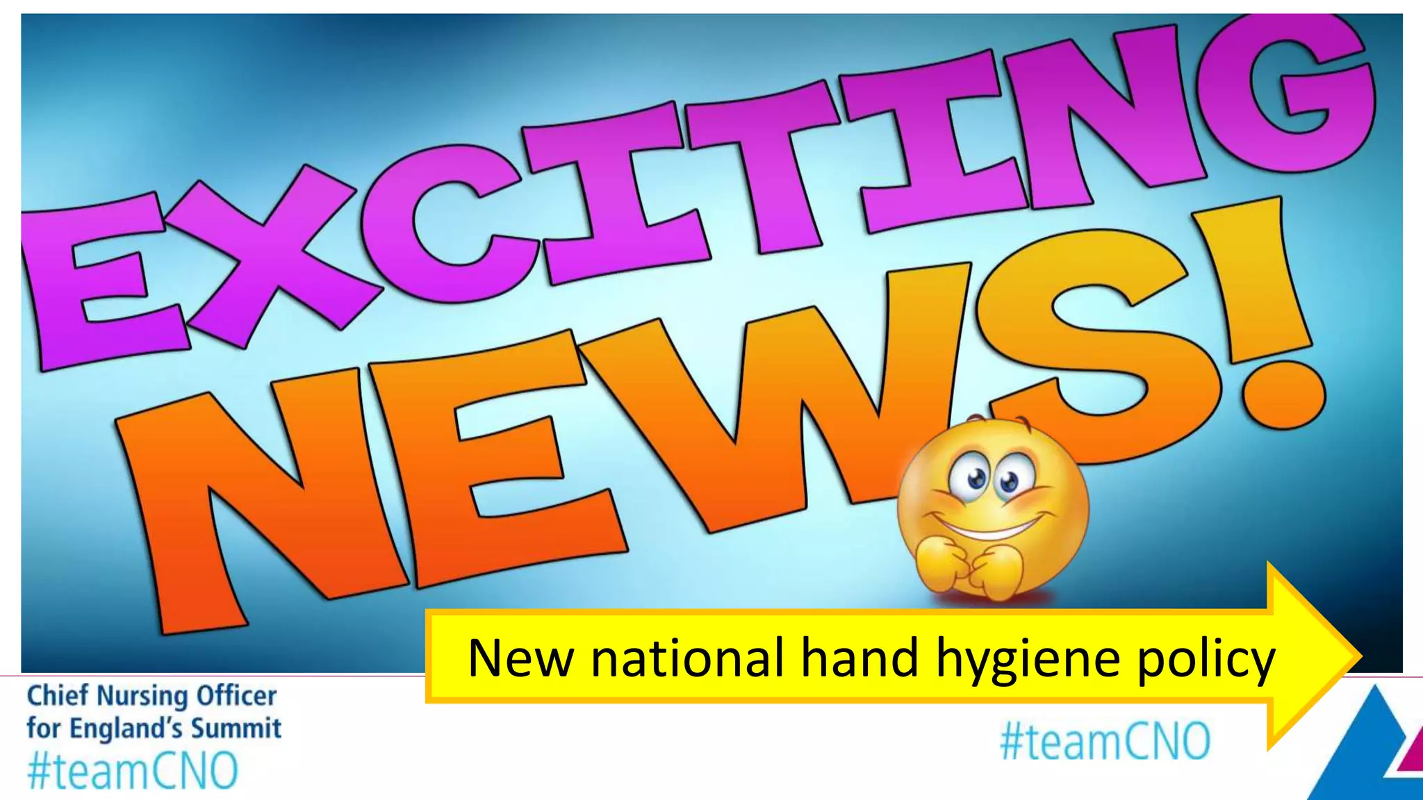 Leading safety improvements in IPC: National hand hygiene policy for ...