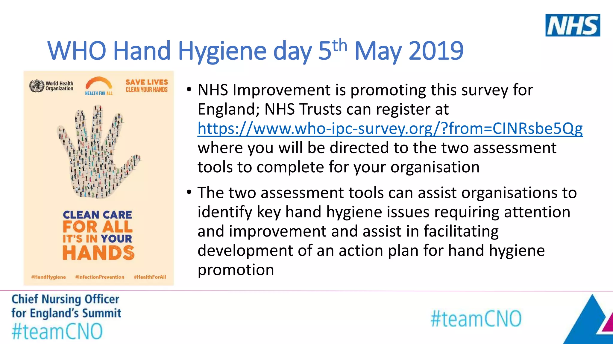 Leading safety improvements in IPC: National hand hygiene policy for ...