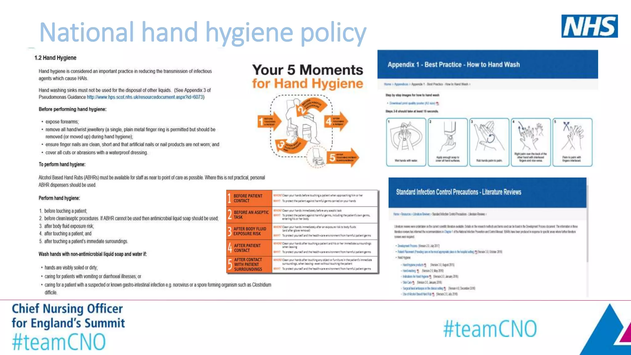Leading safety improvements in IPC: National hand hygiene policy for ...