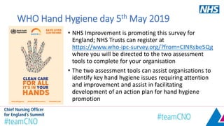 Leading safety improvements in IPC: National hand hygiene policy for ...