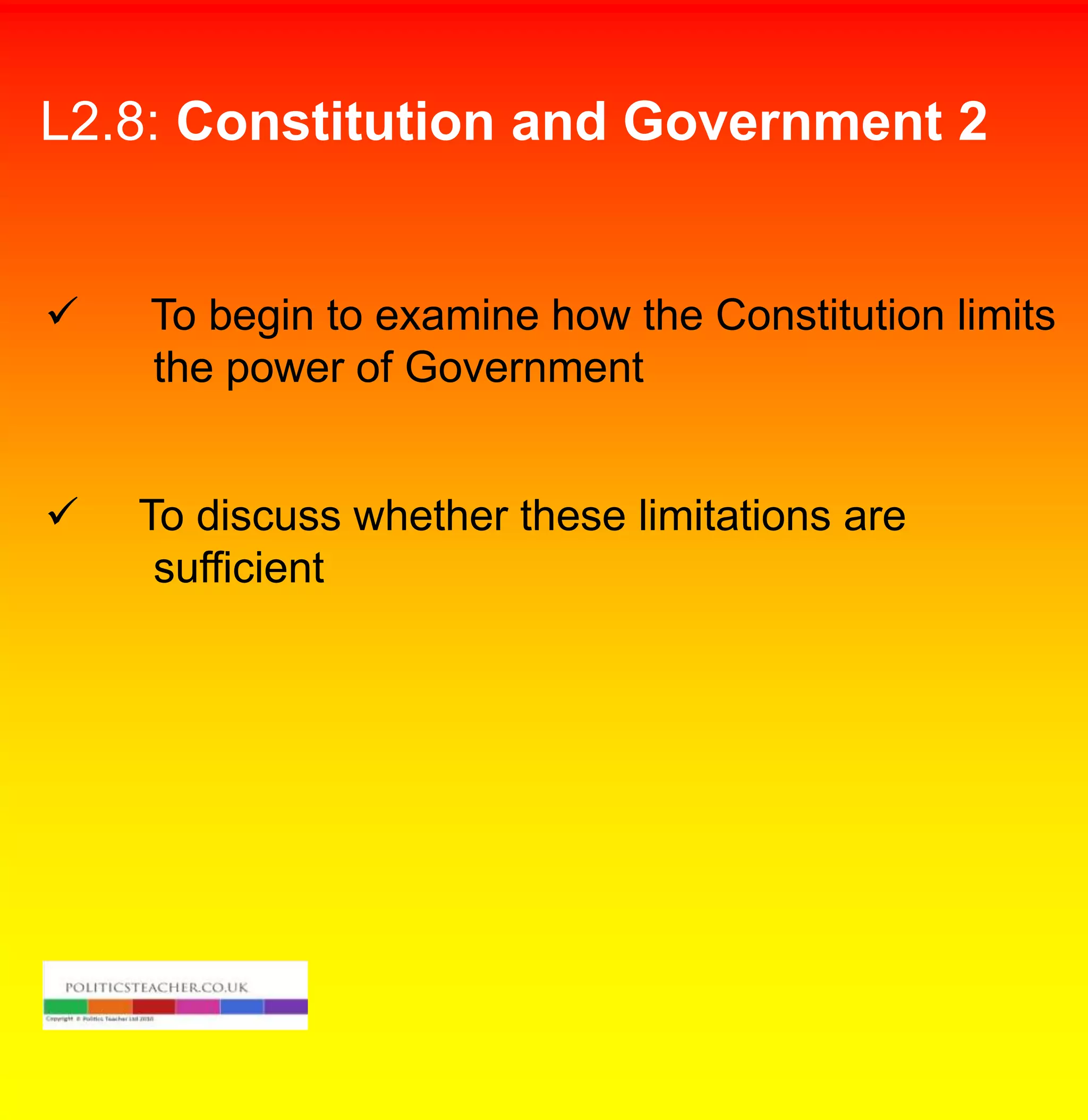 6. Constitution and Government 2 | PDF