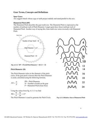 Gear terms_lesson_rev3 | PDF