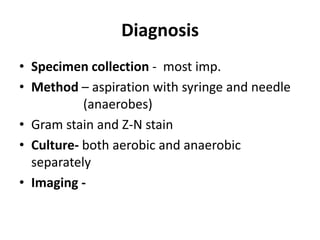 infections of pulp, periapical tissues,ludwig angina, osteomyelitis ...
